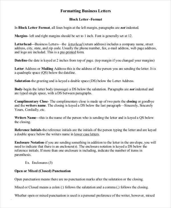 Personal Letter Format - 10+ Free Word, PDF Documents Download