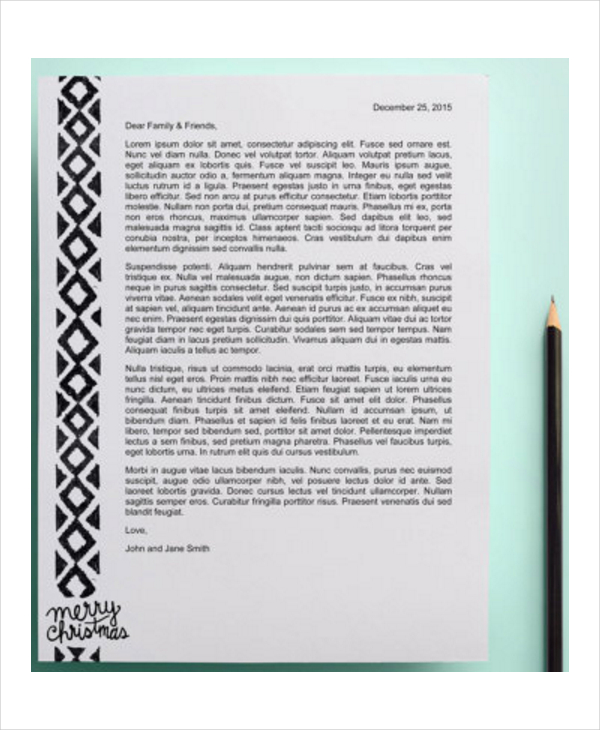 Plantilla de carta de Navidad - 13+ Documentos gratuitos en Word, PDF y ...