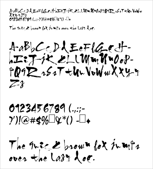 18+ Calligraphy Fonts - Free OTF, TTF Format Download