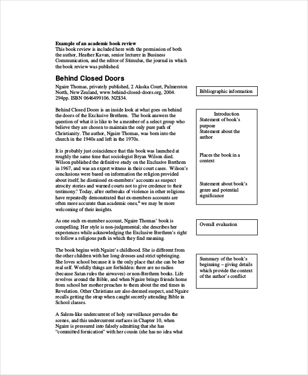 Book Review Free PDF Word Documents Download