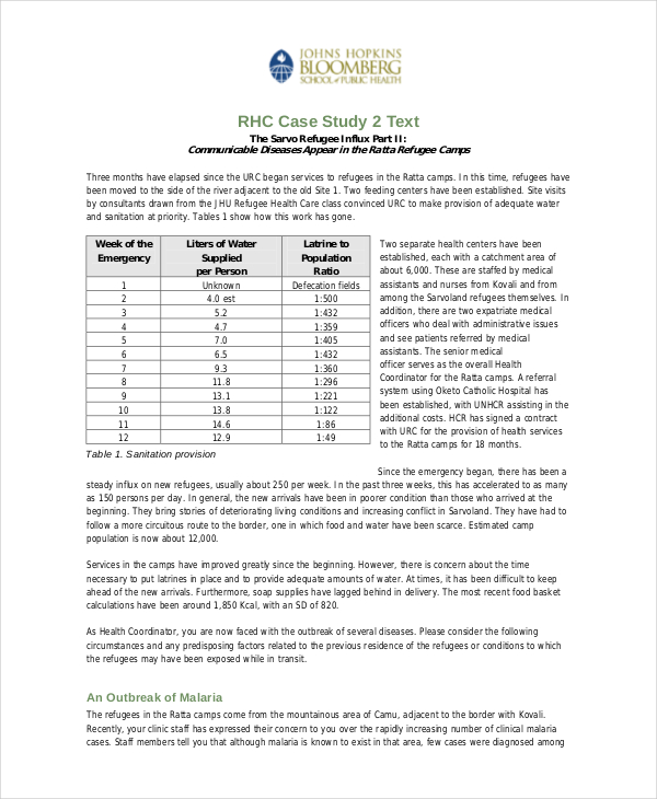 10+ Case Study Templates - Free Sample, Example, Format