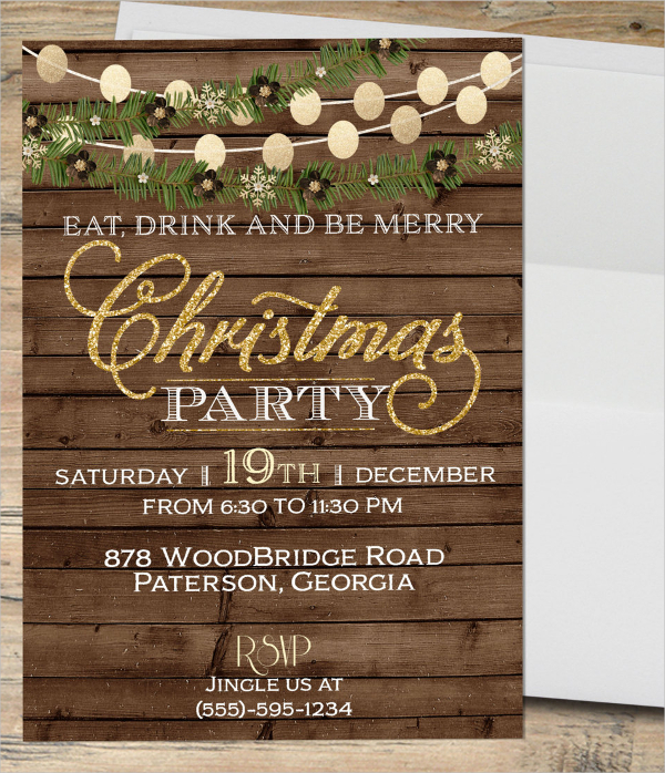 37+ Christmas Party Invitation Templates - PSD, Vector AI, EPS