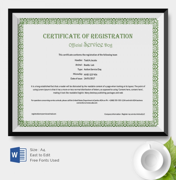 25 Certificate Templates
