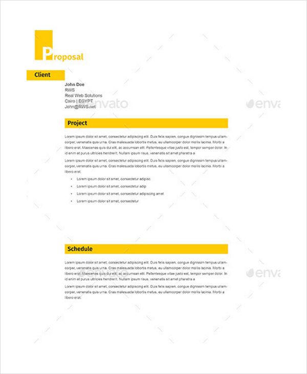 Business Proposal Template - 35+ Free Word, PDF, PSD Documents Download