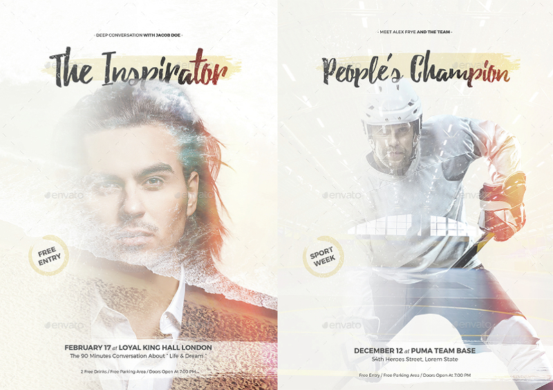 Best Minimal Posters PSD - 23+ Free Design Templates