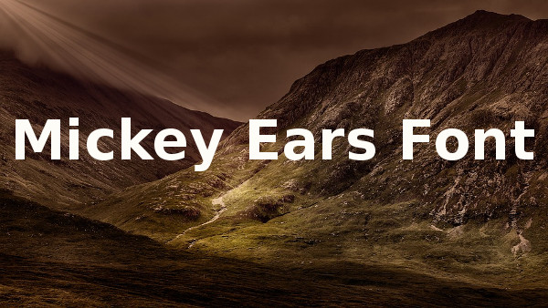 15+ Mickey Mouse Fonts - Free TTF, OTF Format Download