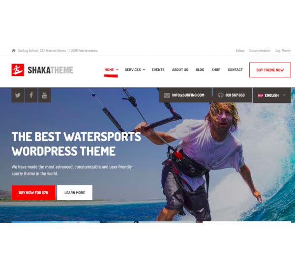 10+ Beach Website Themes & Templates