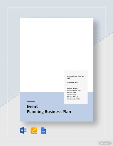 Event Planning Template - 19+ Free Word, PDF Documents Download