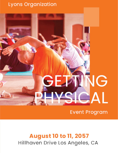 Free 46+ Event Program Templates, PSD, AI