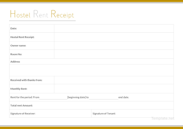 15+ Rent Receipt Templates - DOC, PDF
