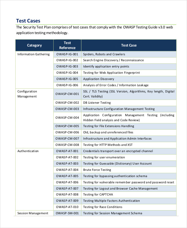 Software Test Plan Template Word Popular Professional Template