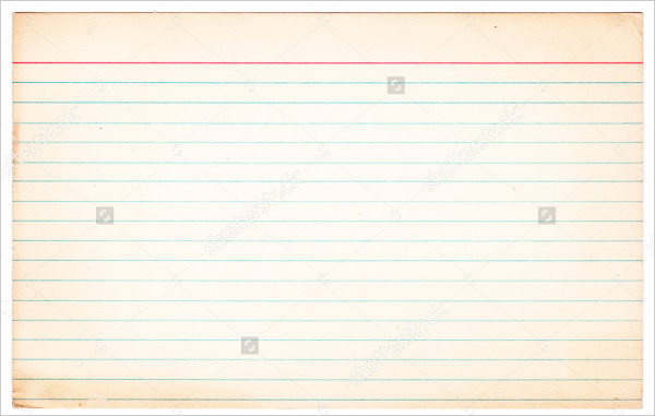 17+ Index Card Templates - Free PSD, Vector AI, EPS Format Download ...