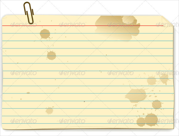 17+ Index Card Templates - Free PSD, Vector AI, EPS Format Download