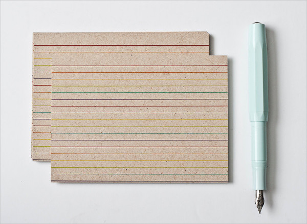 17+ Index Card Templates - Free PSD, Vector AI, EPS Format Download