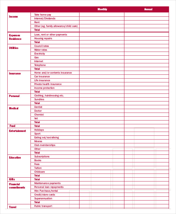 Monthly Planner Template Plan Templates Free Word Templates