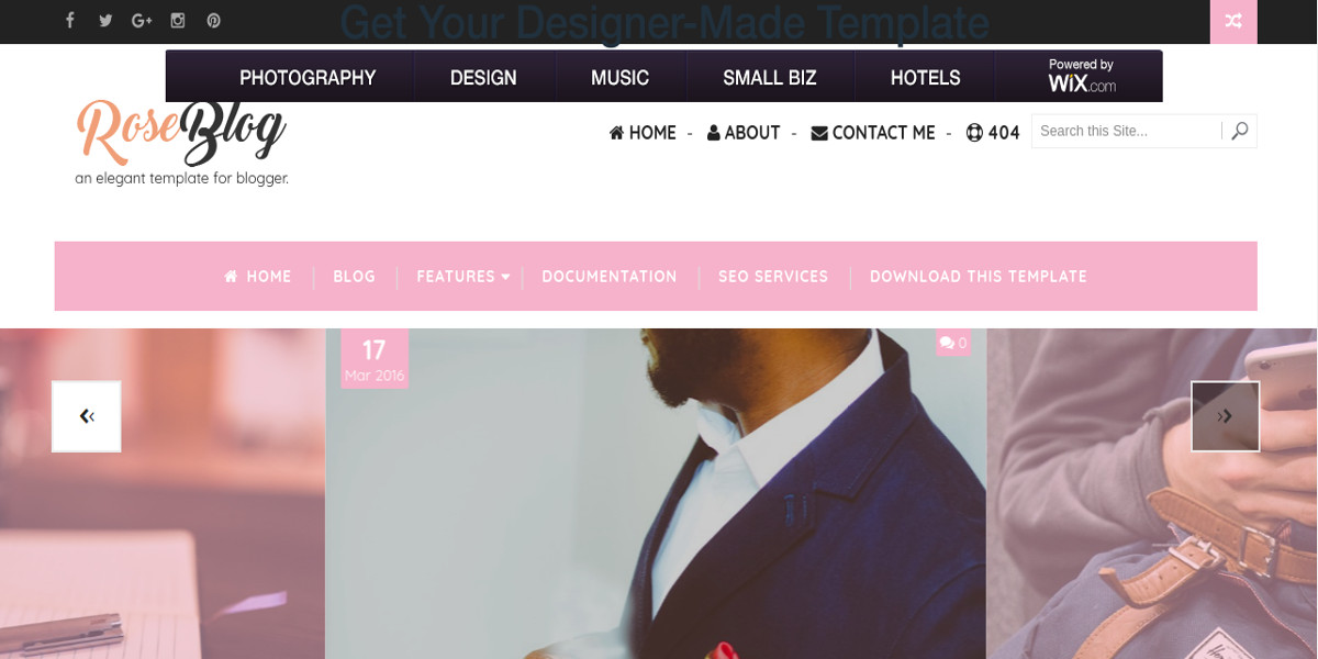 15+ Free Blogger Themes & Templates | Free & Premium Templates