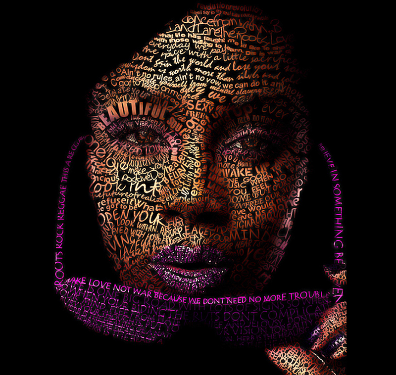 23+ Examples of Typography Portraits