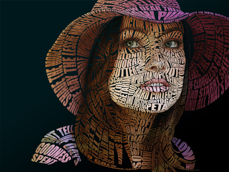 23+ Examples of Typography Portraits