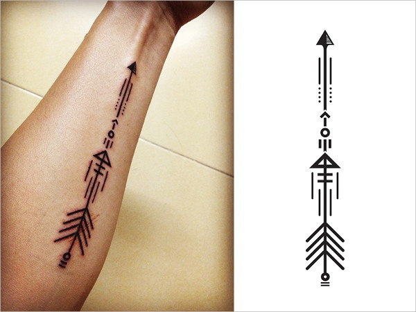 20+ Beautiful Arrow Tattoos