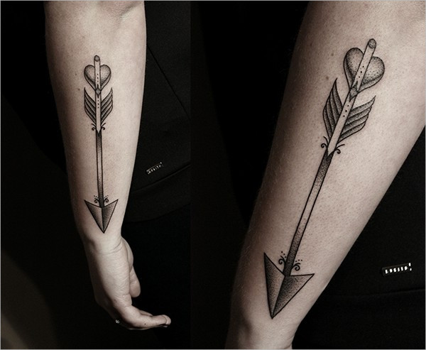 20+ Beautiful Arrow Tattoos