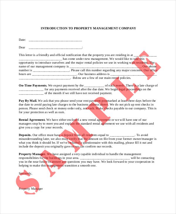 18+ Letter of Introduction Examples - PDF, DOC