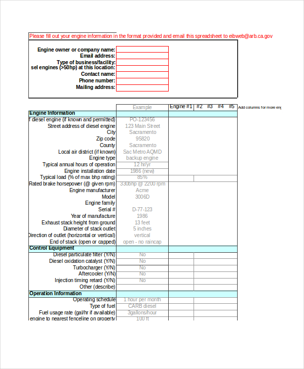 Inventory Spreadsheet Example - 12+ Free Excel Documents Download