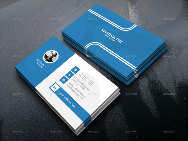 28+ Best Personal Business Card Templates - Word, AI, Pages