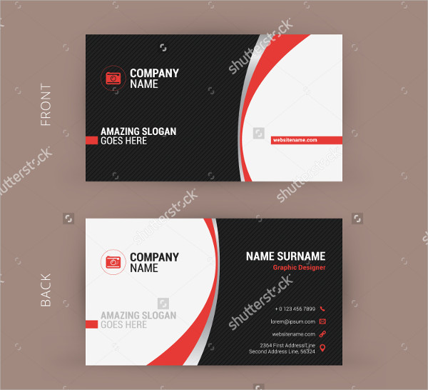 28+ Best Personal Business Card Templates - Word, AI, Pages