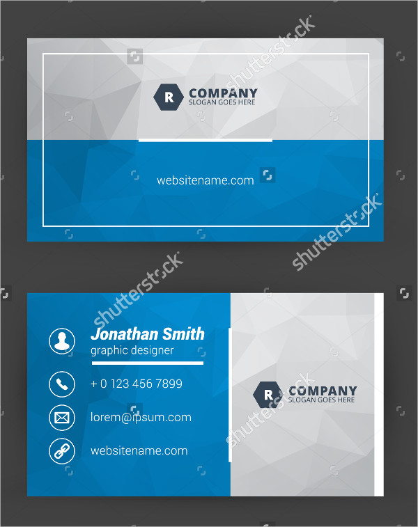 28+ Best Personal Business Card Templates - Word, AI, Pages