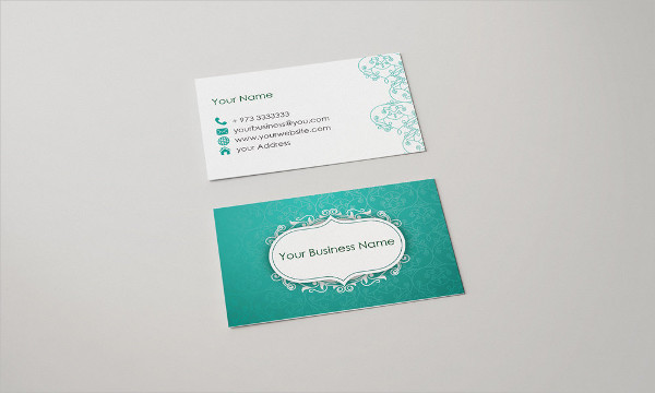 29+ Examples of Luxury Business Card Templates - PSD, Word, Pages