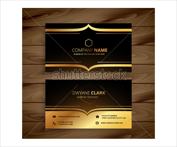 29+ Examples of Luxury Business Card Templates - PSD, Word, Pages