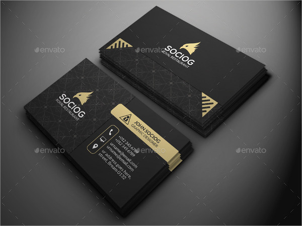 29+ Examples of Luxury Business Card Templates - PSD, Word, Pages