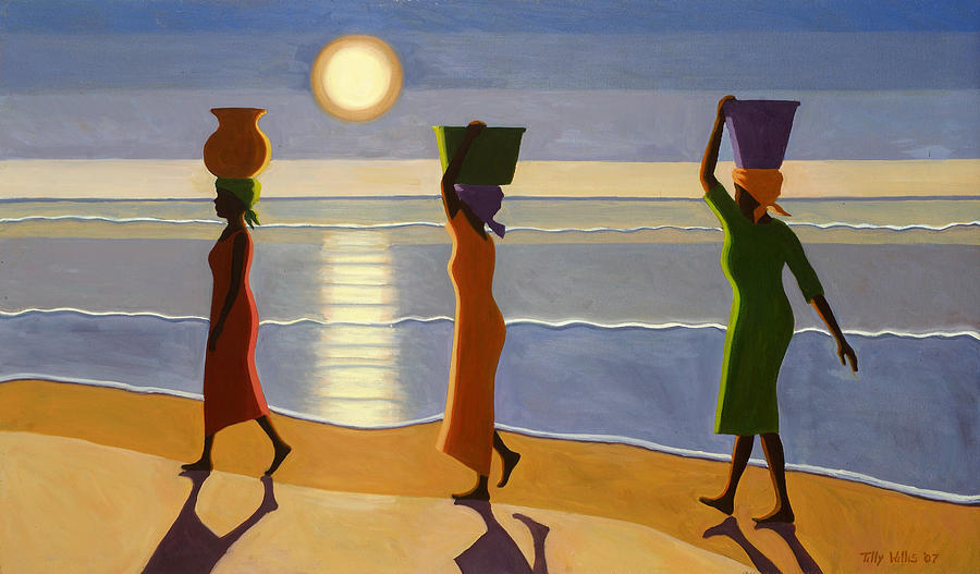 21+ Beautiful Sunset Paintings