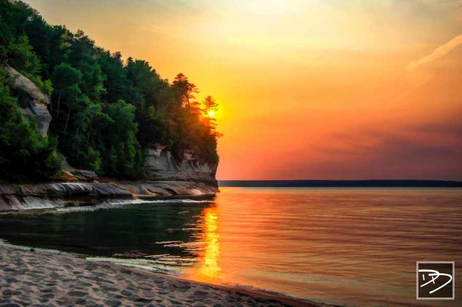 21+ Beautiful Sunset Paintings