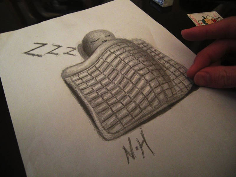 19+ Examples of Optical Illusion Drawings