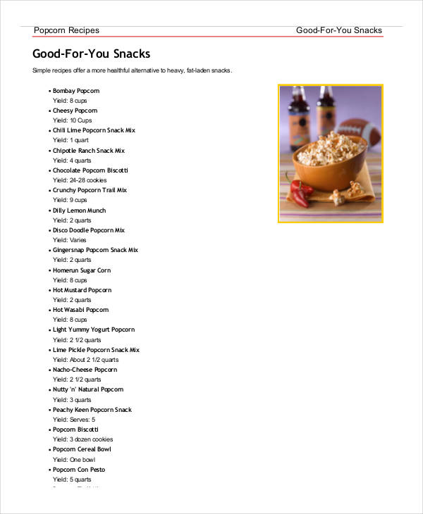8+ Recipe Book Templates - Free Sample, Example, Format