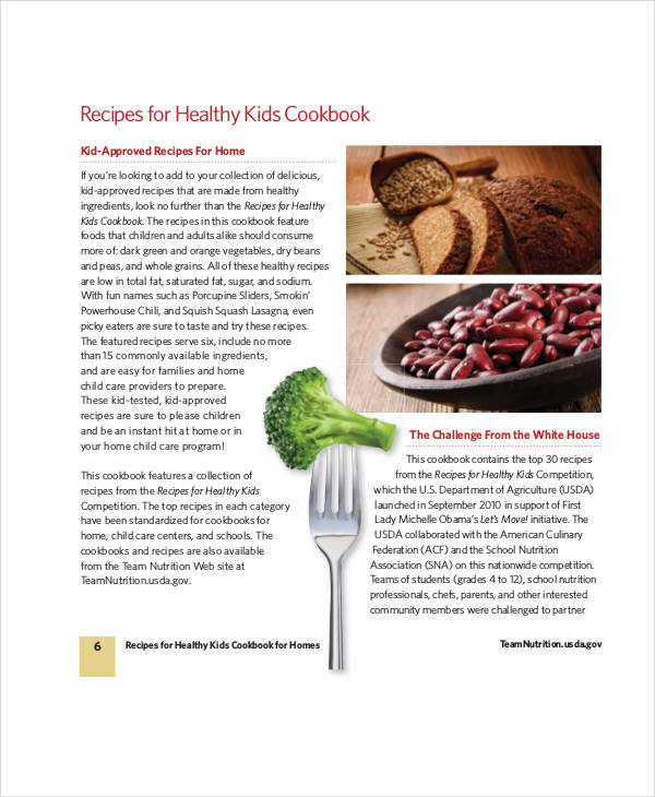 8+ Recipe Book Templates - Free Sample, Example, Format