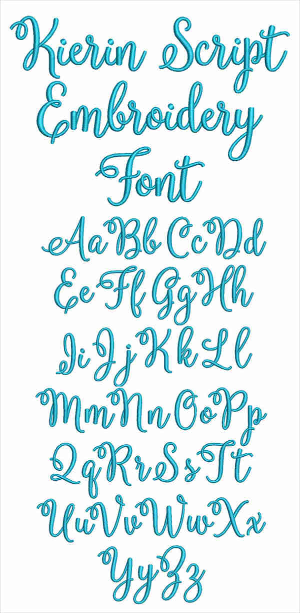 13+ Embroidery Fonts - Free PSD, AI, Vector, EPS Format Download