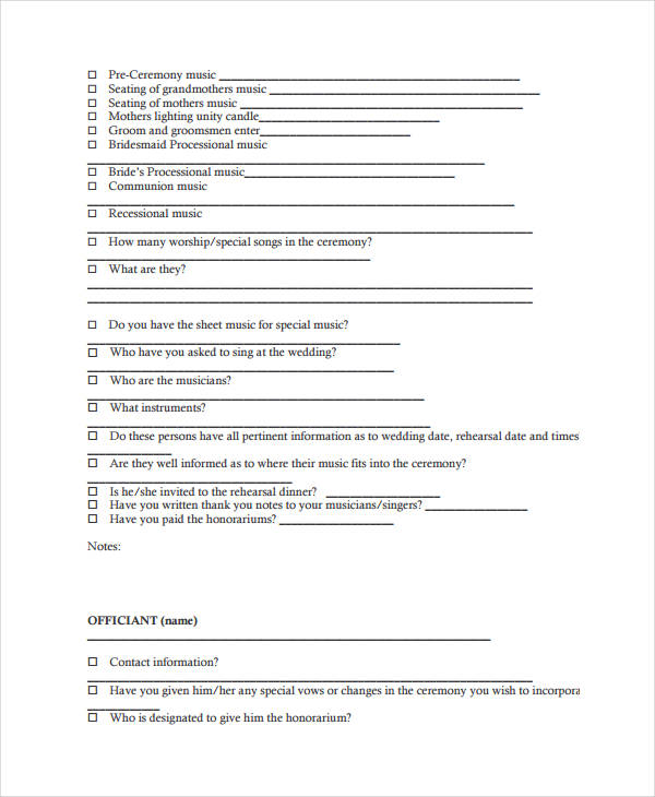 Wedding Day Checklist 11 Free PDF Word Documents Download Wedding Day Checklist 11 Free PDF Word Documents Download