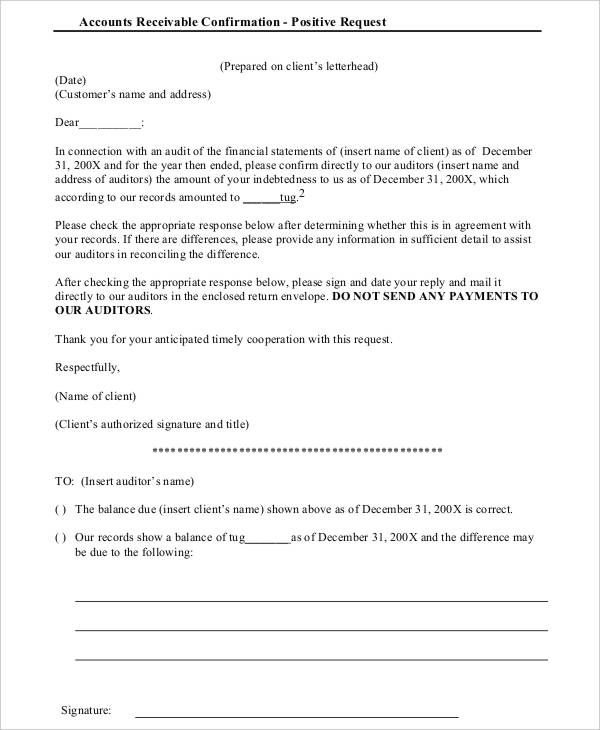 17 Sample Confirmation Letters PDF DOC