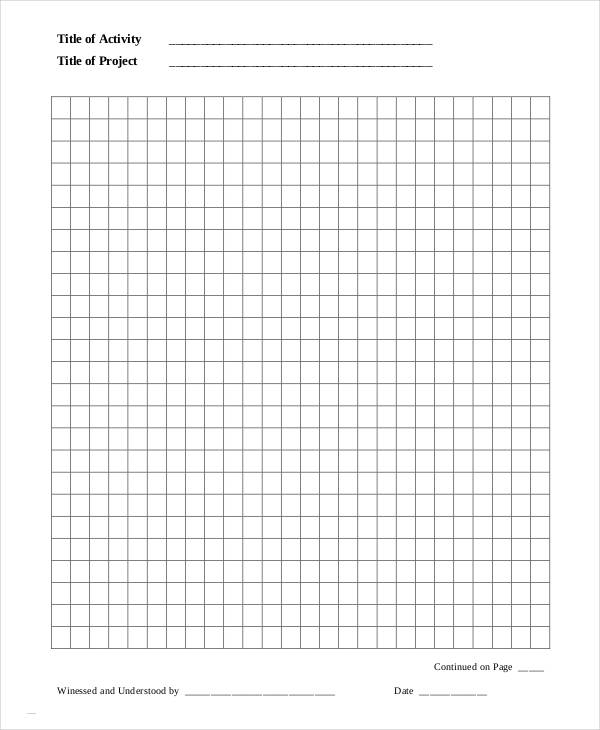 Printable Notebook Paper - 28+ PDF Documents Download