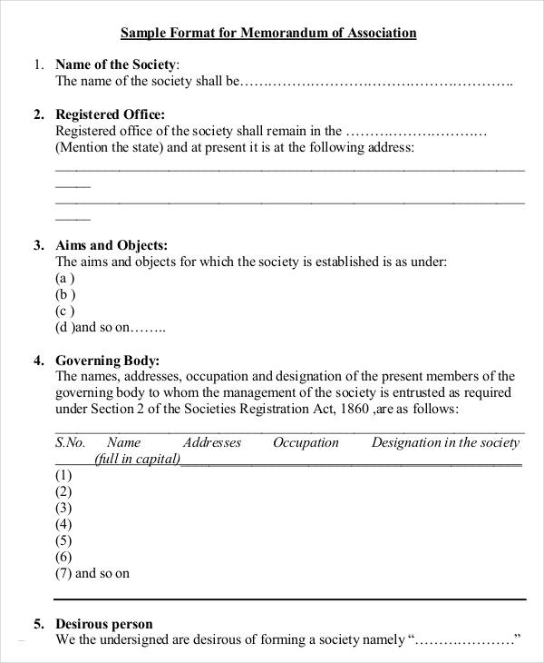 Memorandum Format - 21+ Free Word, PDF Documents Download