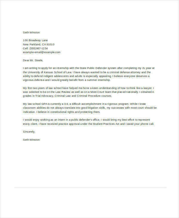 SAMPLE LETTER OF INTEREST FOR AN INTERNSHIP TONTIWE1983