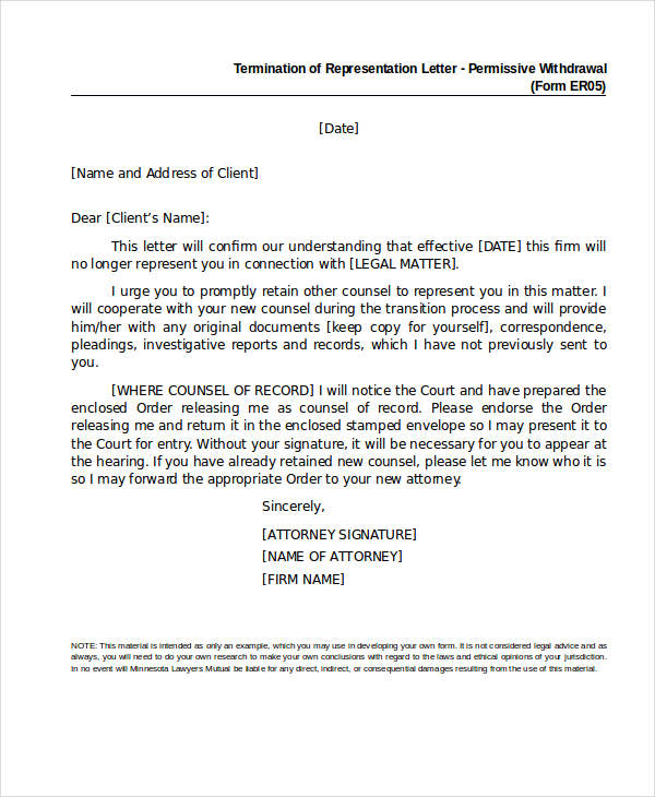 Lichfl Power Of Attorney Sample Example Letter Firing Attorney Lichfl Power Of Attorney Sample Example Letter Firing Attorney