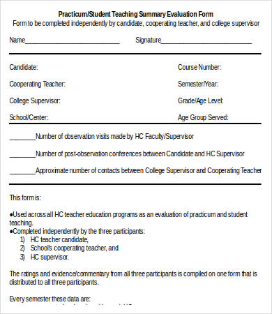 12+ Teacher Evaluation Forms in Word | Apple Pages | PDF