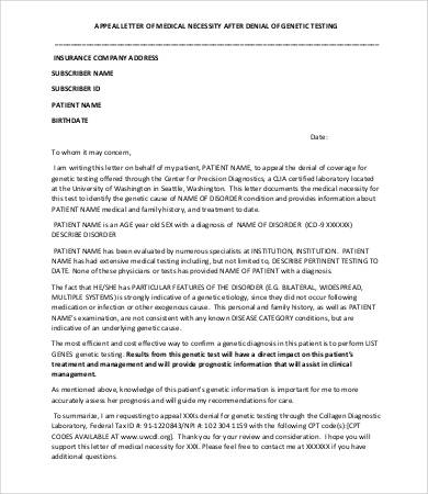 Appeal Letter - 21+ Sample, Example, Format