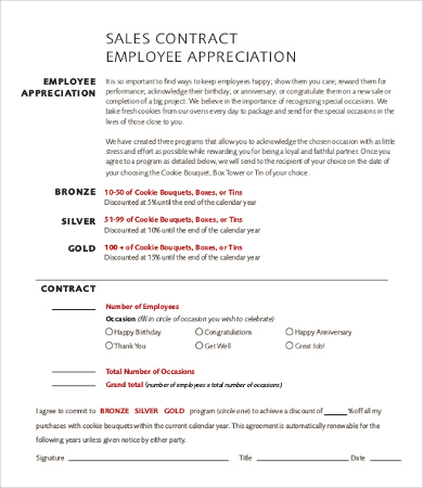 22+ Sample Employee Contract Templates - Word, Google Docs, Apple Pages