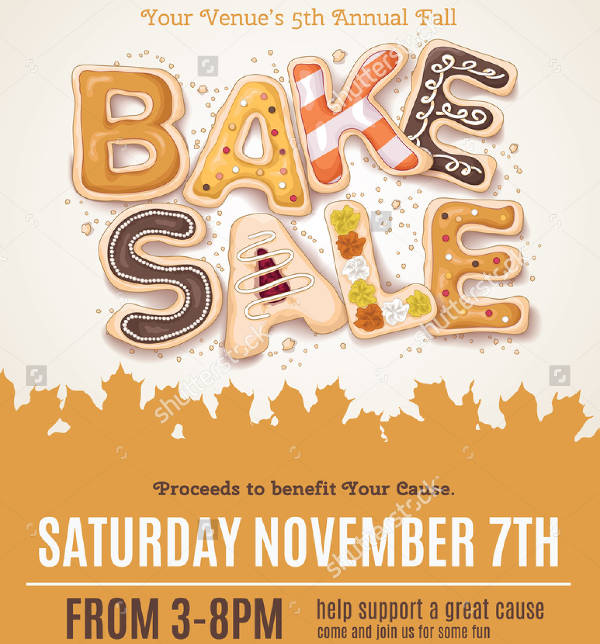 Bake Sale Flyer Template Bake Sale Flyer Template