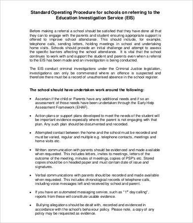 15+ Standard Operating Procedure Templates - PDF, DOC