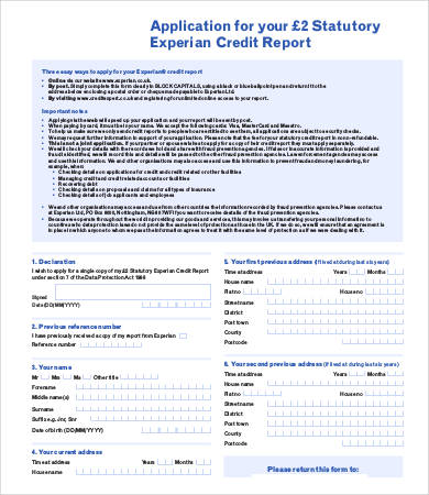 16+ Best Free Credit Report Templates - Free Word, PDF, Docs